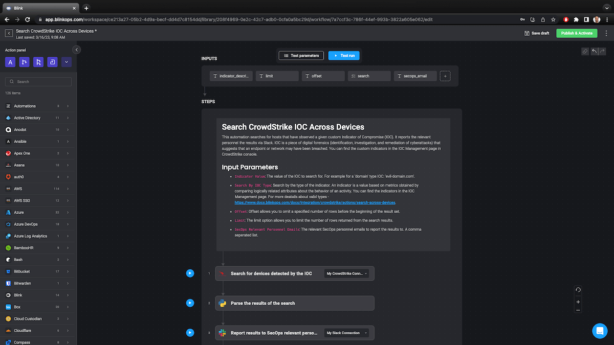 How to Search for an IOC Across Devices in CrowdStrike - Blink